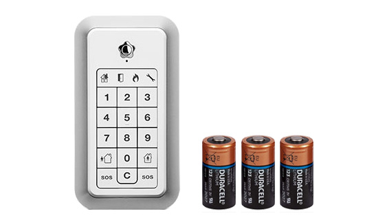 Batteribytte betjeningspanel v1 | Verisure