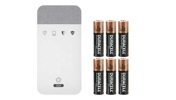 Batteribytte betjeningspanel v3 | Verisure